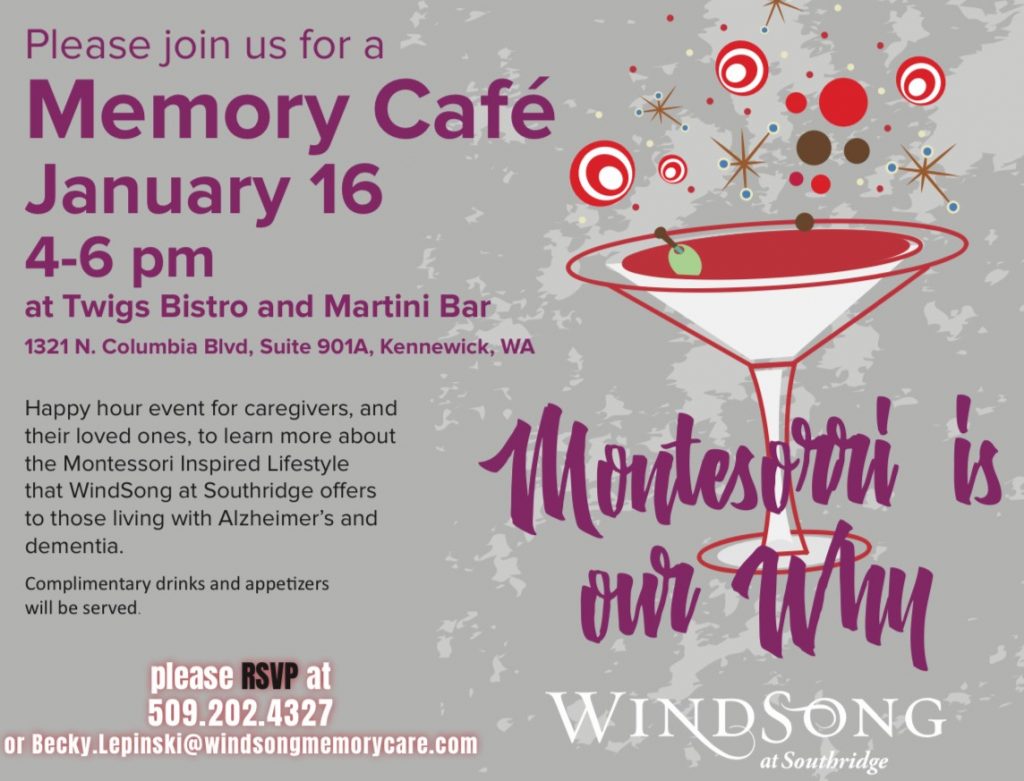 WindSong at Southridge Memory Cafe! • WindSong Memory Care