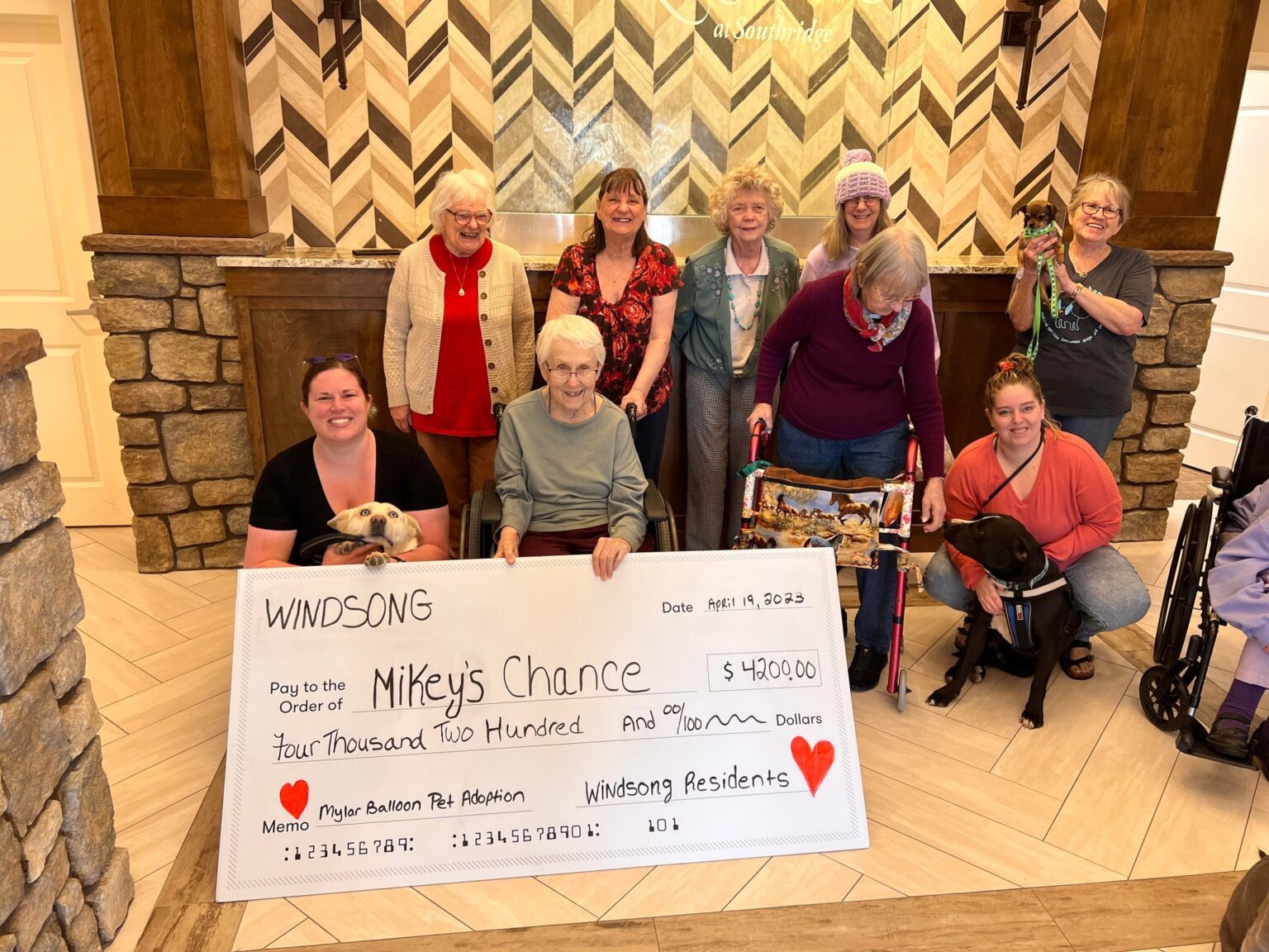 WindSong at Southridge Raises $4200 at Annual Event! • WindSong Memory Care